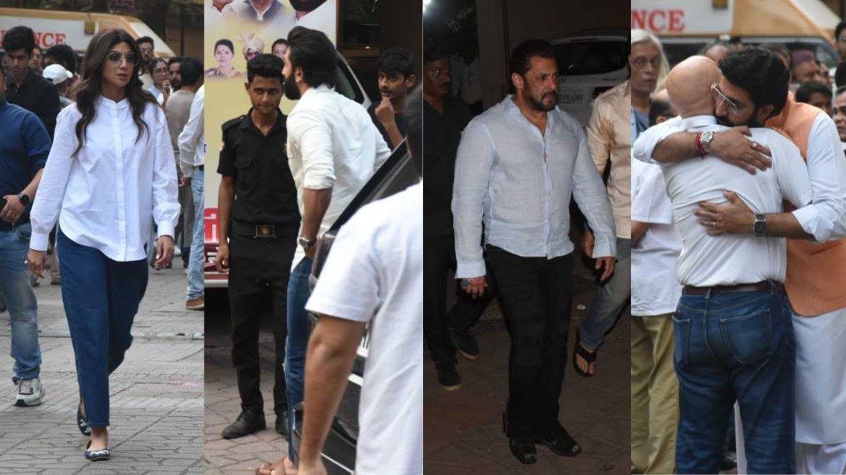 Satish Kaushik Funeral: Ranbir Kapoor, Arjun Kapoor, Shilpa Shetty Arrive, Abhishek Bachchan ...